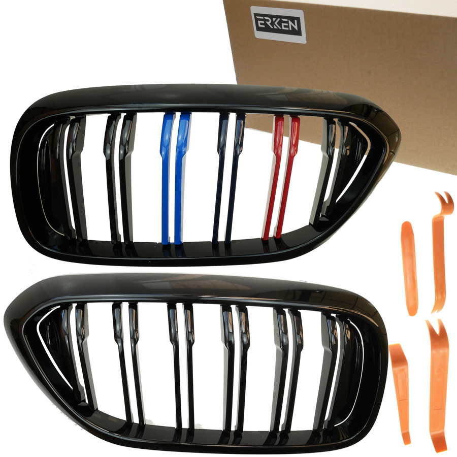 Nerki grill zderzaka 3 kolory żeberek do BMW G30 G31 Erken | Samochody ...