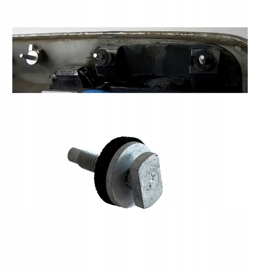 Śruba blendy listwy klapy bagażnika Nissan Qashqai J10E JJ10E 84857 ...